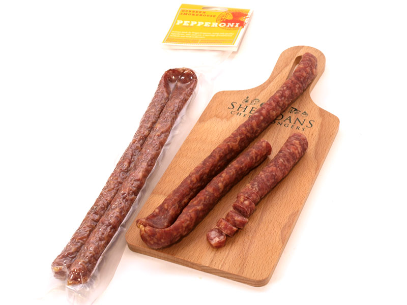 Gubbeen Pepperoni approx 130g - Sheridans Cheesemongers - We sell Irish ...