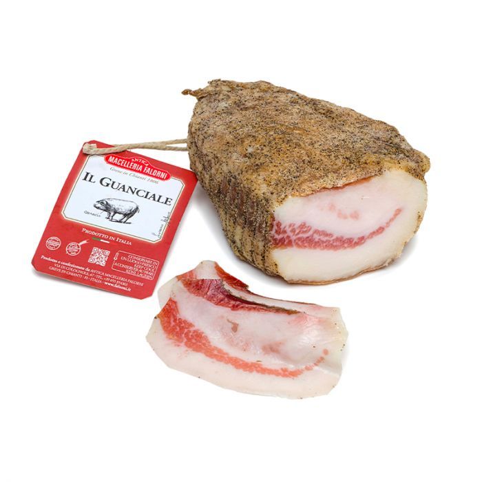 Macelleria Falorni Guanciale 250g - Sheridans Cheesemongers - We sell ...